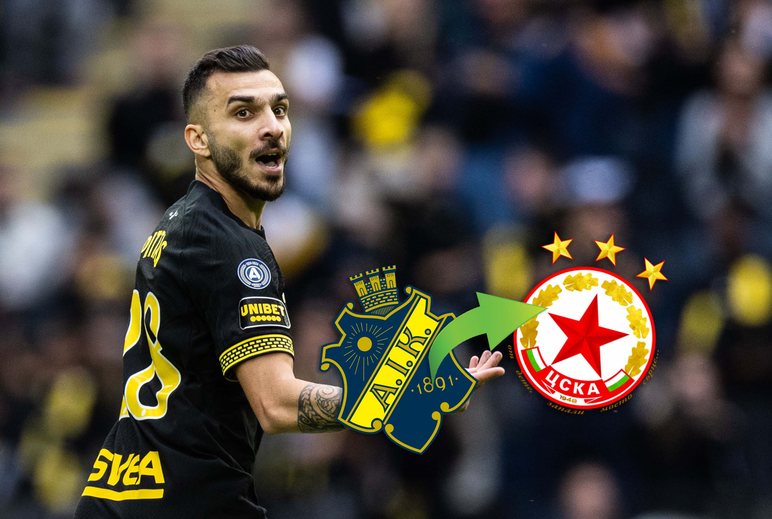 AIK säljer Ioannis Pittas till CSKA Sofia i affär värd 17 miljoner kronor – Detta säger ...
