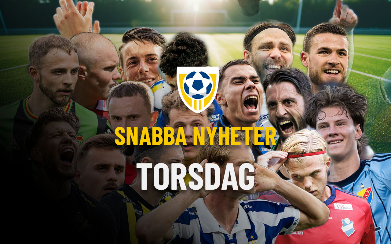 TORSDAG: Detta har hänt | "AIK lägger bud på mittback i Norge, Mjällby har visat intresse för ...
